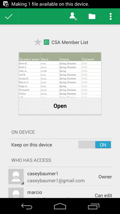 Google Releases Dedicated Docs And Spreadsheet Apps For Android And iOS ...