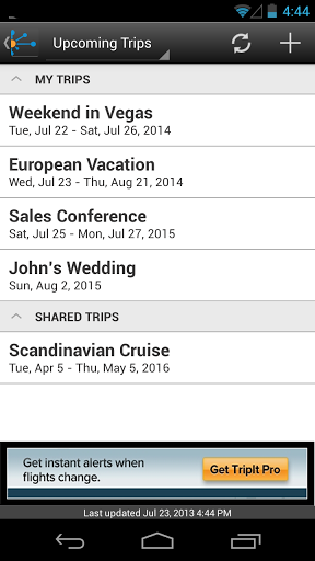 TripIt Travel Organizer Gets A New Phone User Interface And Gingerbread ...