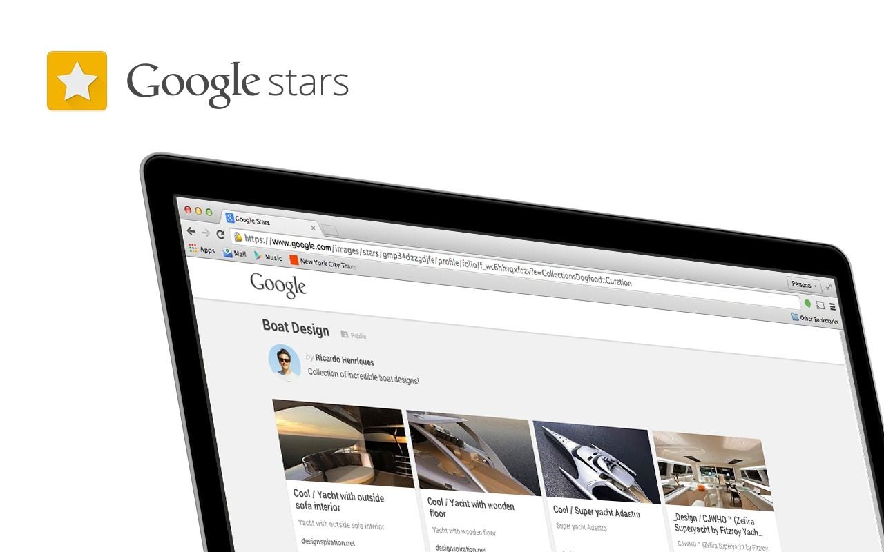 Google Stars Chrome Extension And Web Interface Go Live, 'Add The ...