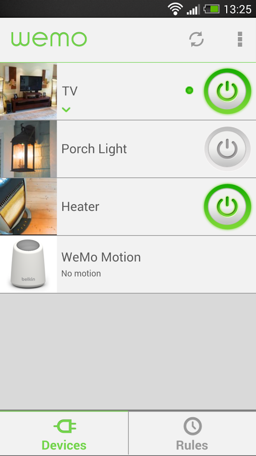 Belkin WeMo App Updated From v1.1 To 1.6 With KitKat Support, New ...