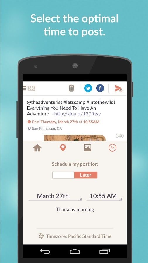 [New App] Official Klout App Hits Android To Recommend Sharable Content ...