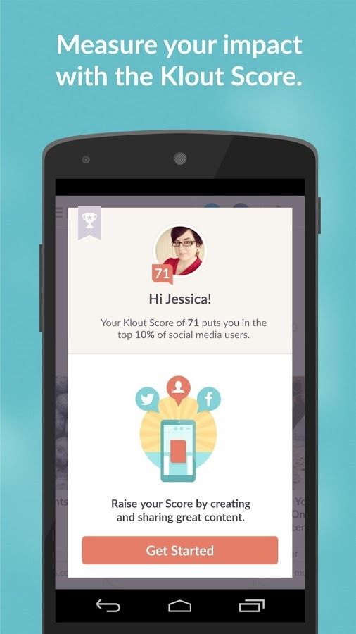 [New App] Official Klout App Hits Android To Recommend Sharable Content ...