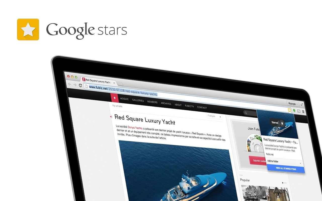 Google Stars Chrome Extension And Web Interface Go Live, 'Add The ...