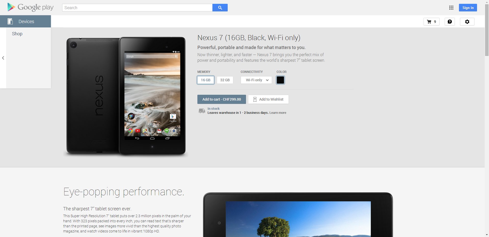 Google Play Devices Now Available In Norway And Switzerland