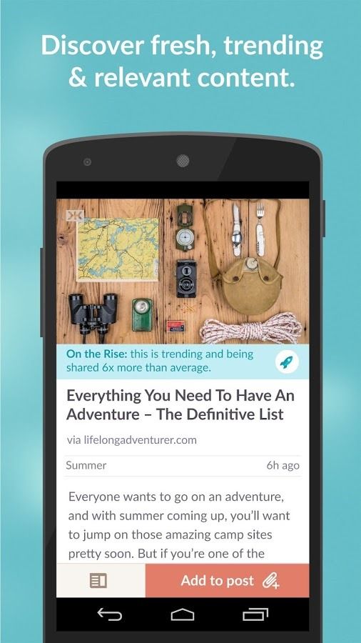 [New App] Official Klout App Hits Android To Recommend Sharable Content ...