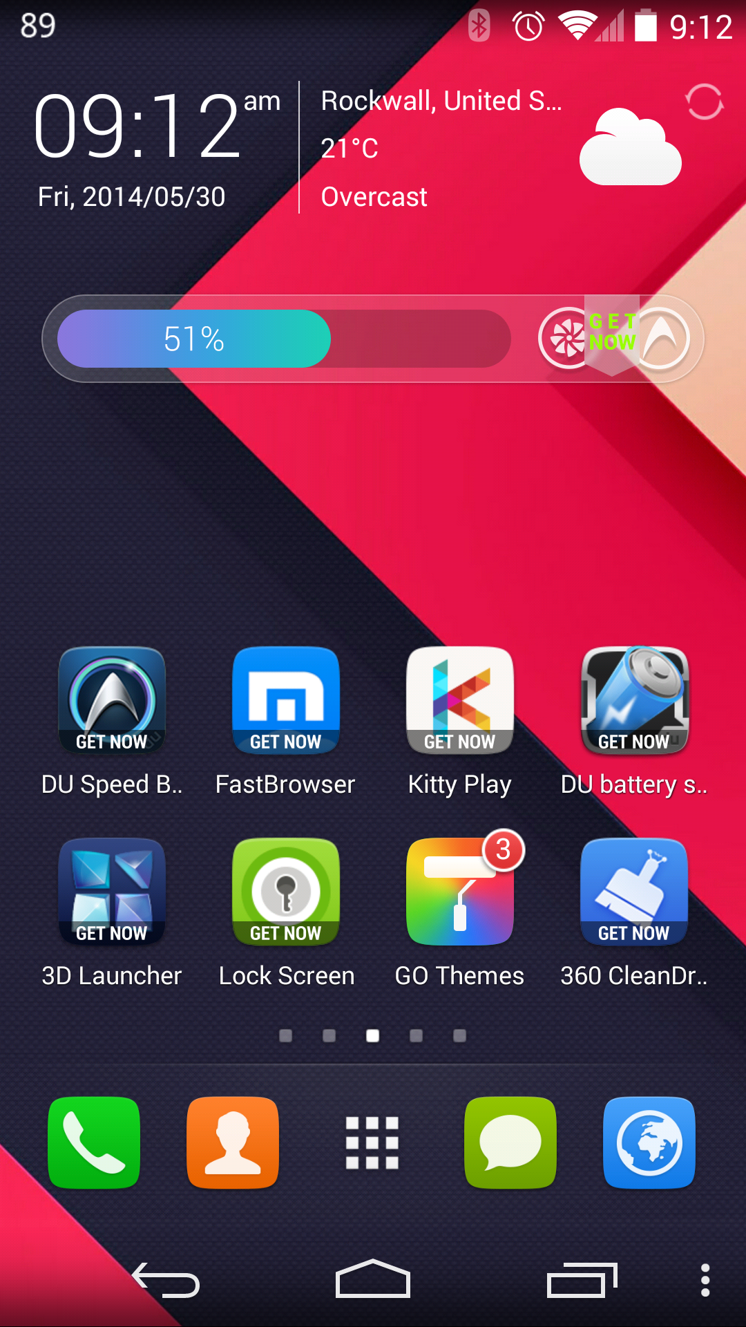 GO Launcher EX Gets A Huge Update To v5, Prime Version Free Till June 1st