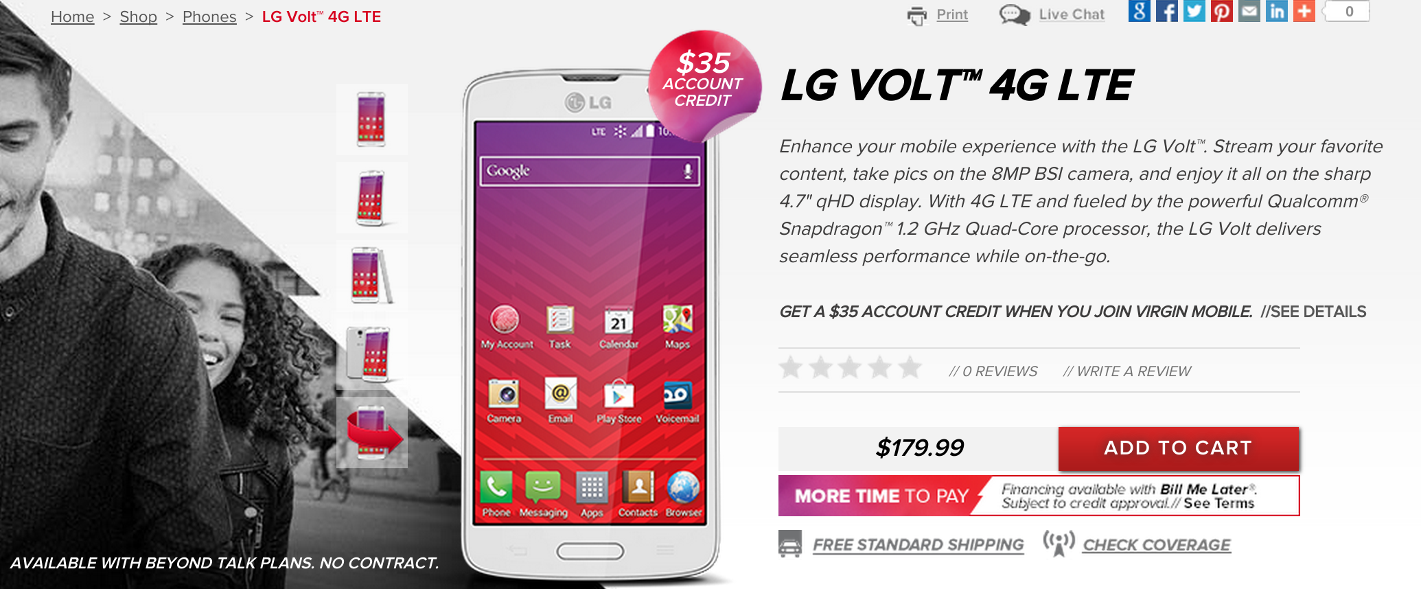 LG Volt Zaps Its Way Onto Boost Mobile And Virgin Mobile For $179.99