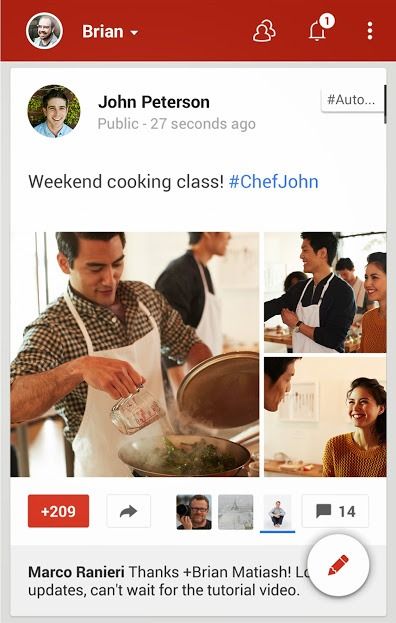[APK Download] Google+ App Gets A Big Update To v4.4 With A New UI ...