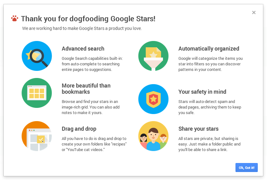 Google Stars Chrome Extension And Web Interface Go Live, 'Add The ...