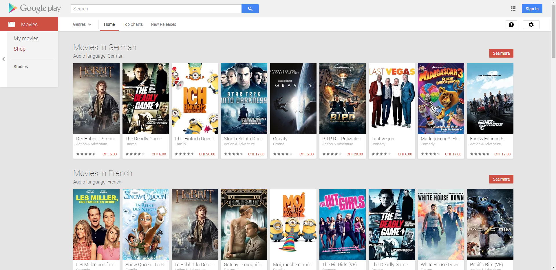 Google Play Movies Goes Live In Belgium, Philippines, Switzerland, And ...