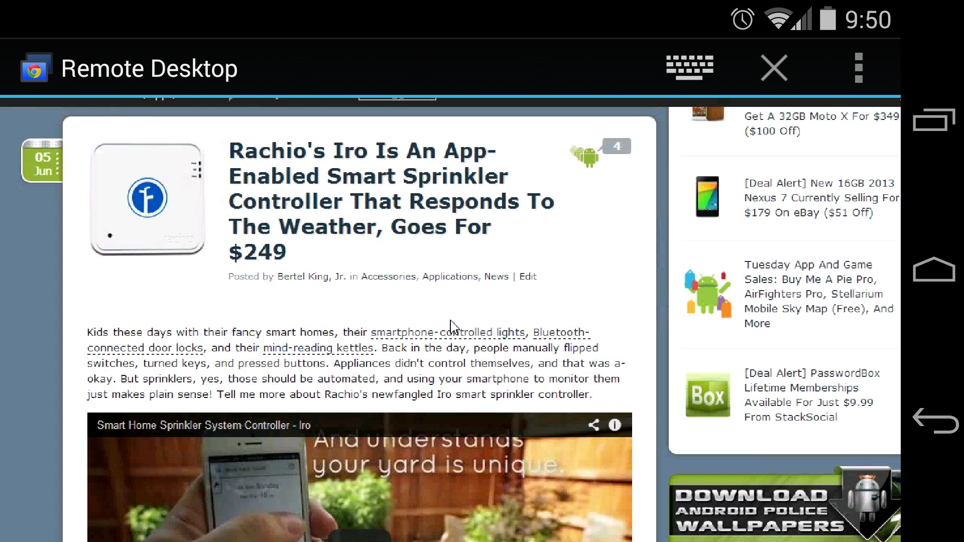 Chrome Remote Desktop v36 Adds Full Screen Immersive Mode [APK Download]