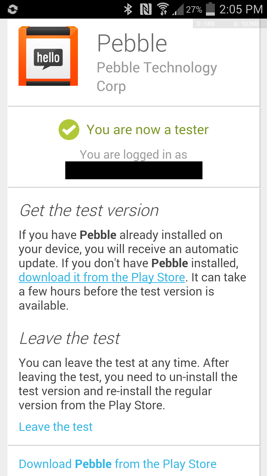 Pebble Launches Official Beta Channel For Its Companion App And Rolls ...