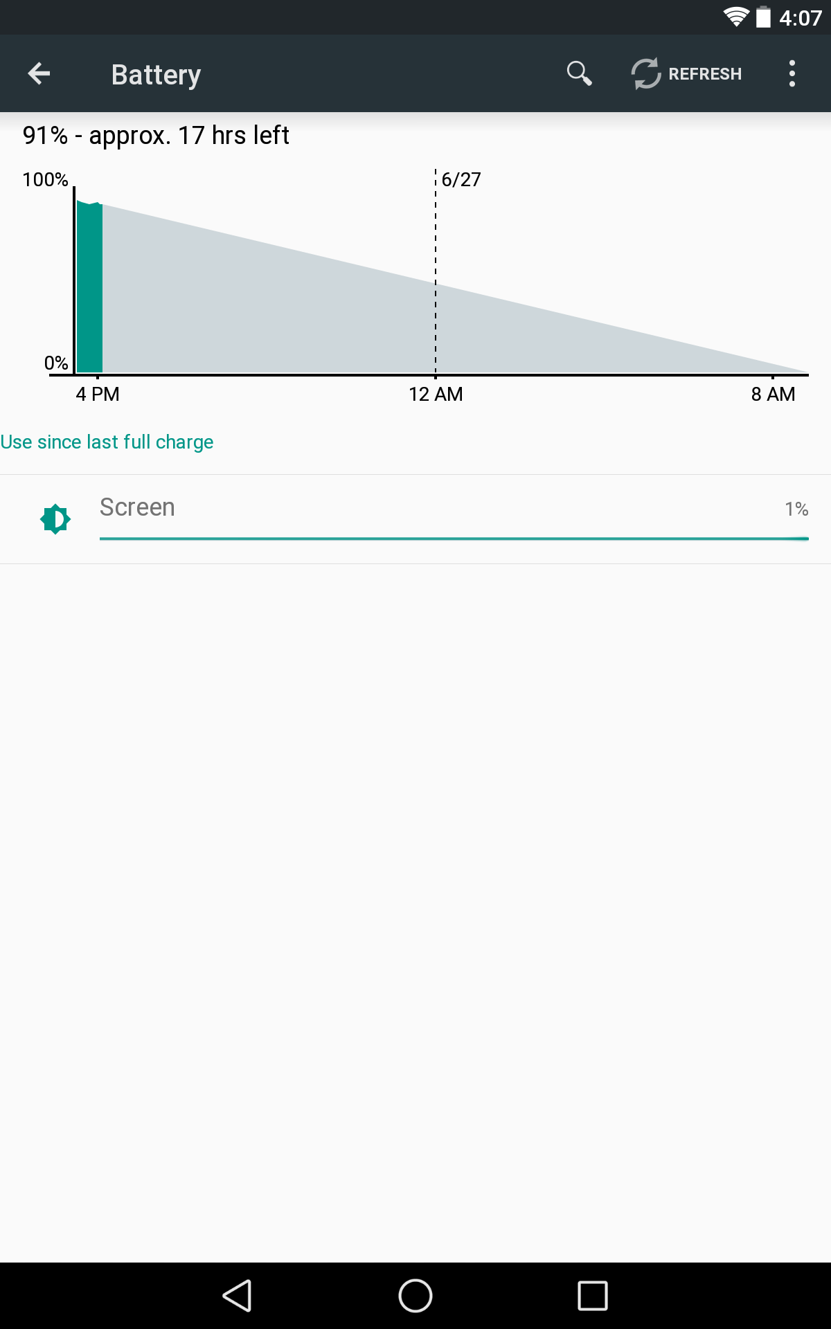Android "L" Feature Spotlight: Battery Menu And Lockscreen Now Show You ...