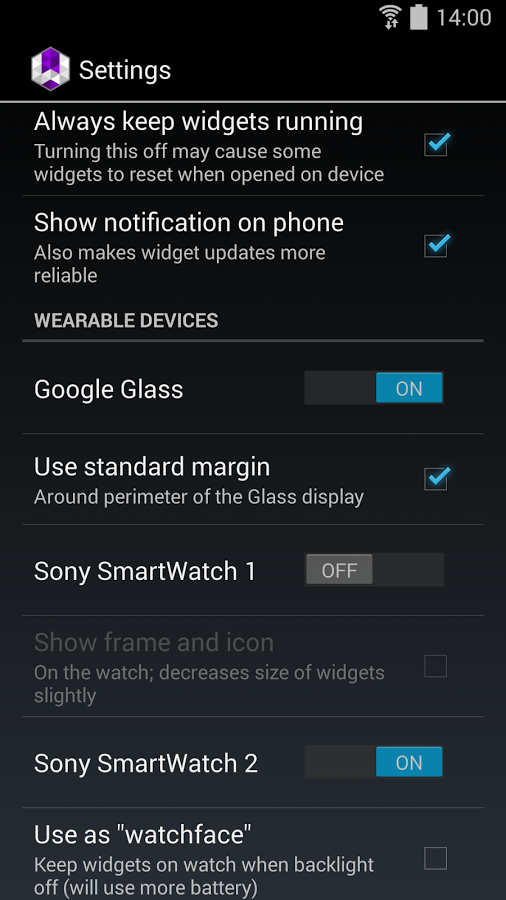 Wearable Widgets v2.0 Adds Support For Android Wear, Can Send Any ...