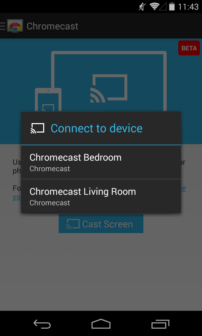 Chromecast App Updated To v1.7 With Screen Casting Integration [APK ...