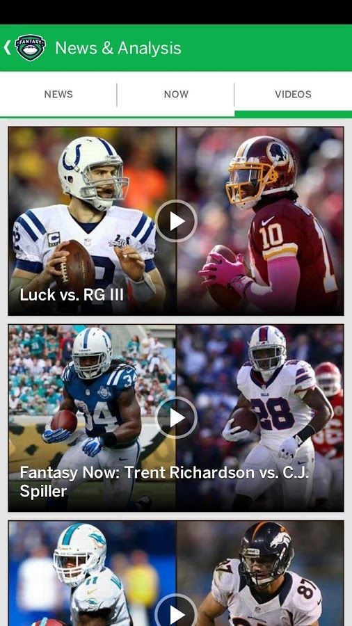 A Fresh, Redesigned Version Of ESPN's Fantasy Football App Hops Off The ...