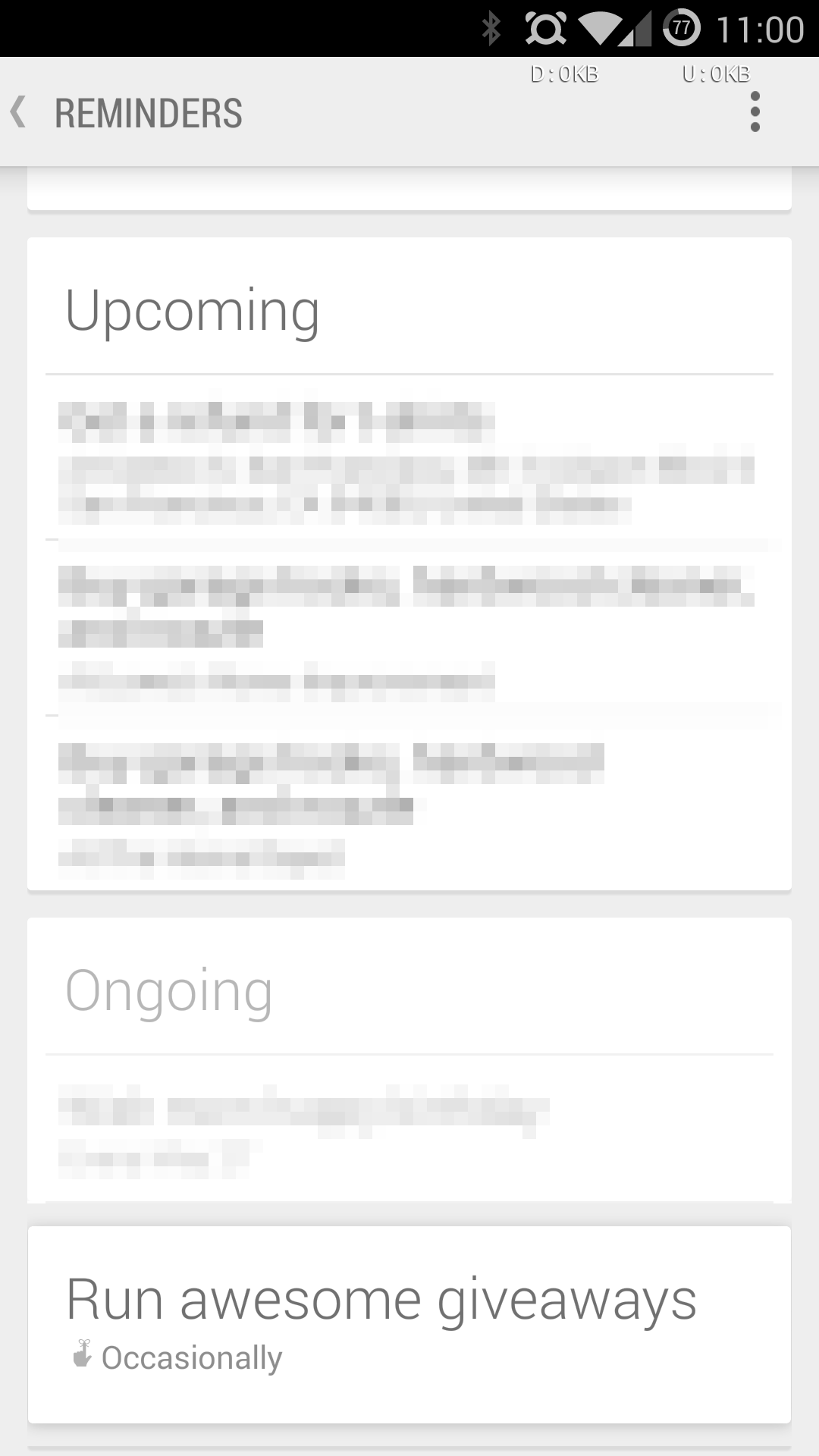 Google Now Adds An 'Occasionally' Reminder Option, For When It's Only Kinda Important