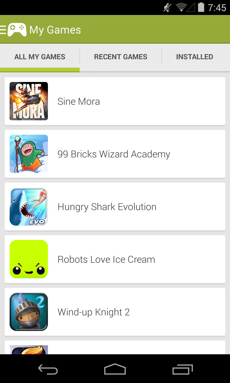 Google Play Games 2.0 Rolling Out With Level-Up Notifications, Revamped ...