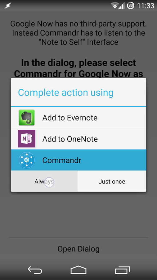 [New App] Commandr Expands Google Now's Voice Control To Hardware Functions With A 'Note To Self ...