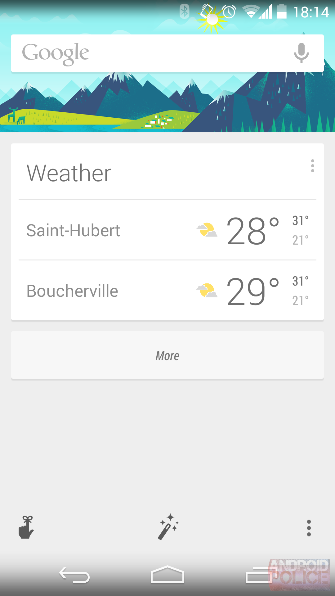 Google Now's Multi-City Weather Card Updated With Daily Maximum And ...