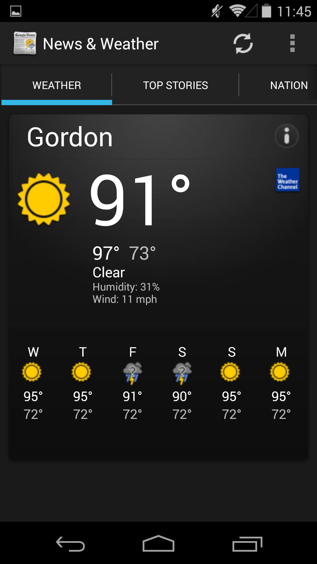Google's News & Weather App, AKA The 'Genie Widget' Gets A Massive 2.0 ...
