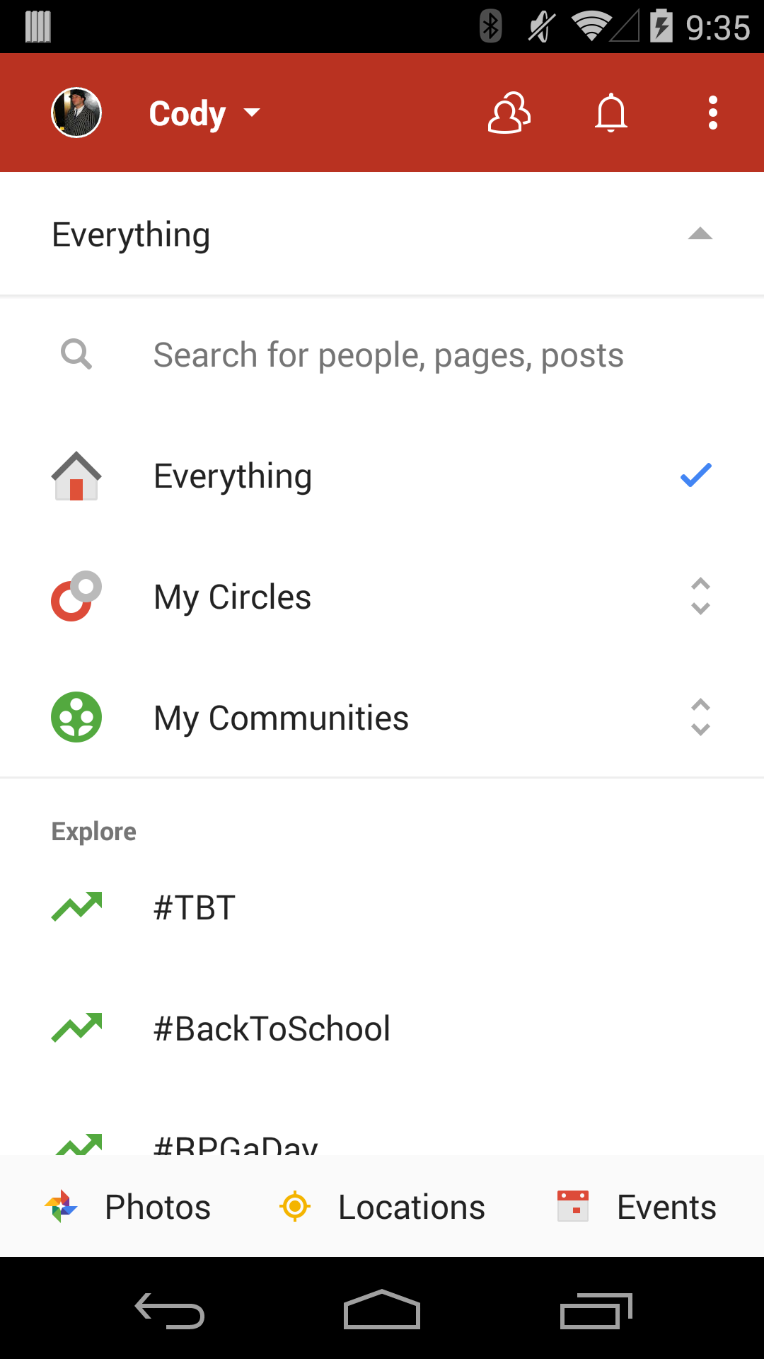 [APK Download] Google+ Updated To Version 4.5 With Off-Center Profile ...