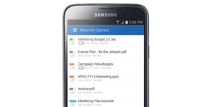 Box Android App Update Adds Notes Support, Recently Opened Files List ...