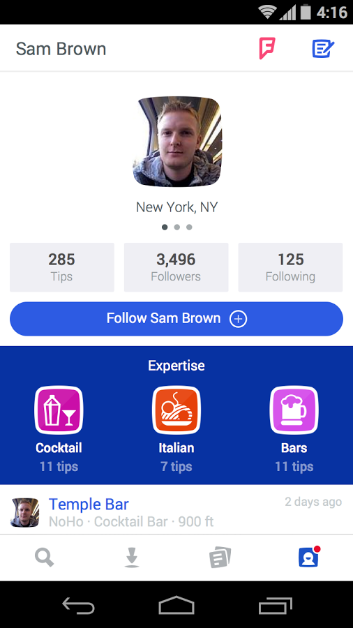 Completely Redesigned Foursquare App Hits Google Play With A New Focus ...