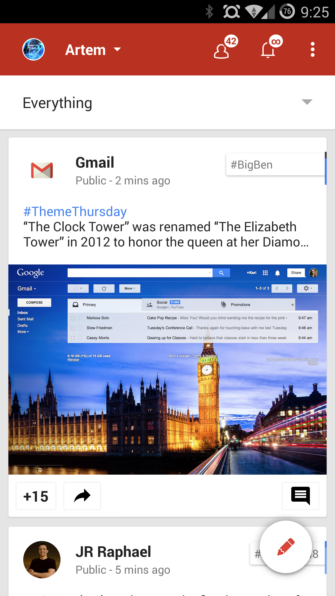 [APK Download] Google+ Updated To Version 4.5 With Off-Center Profile ...