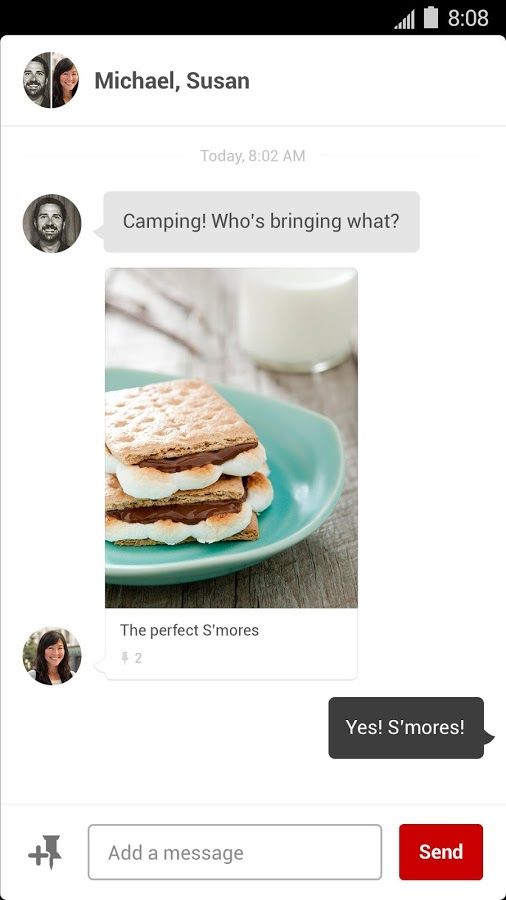 Pinterest Adds Messaging To Its Mobile App, Also Lets Friends ...