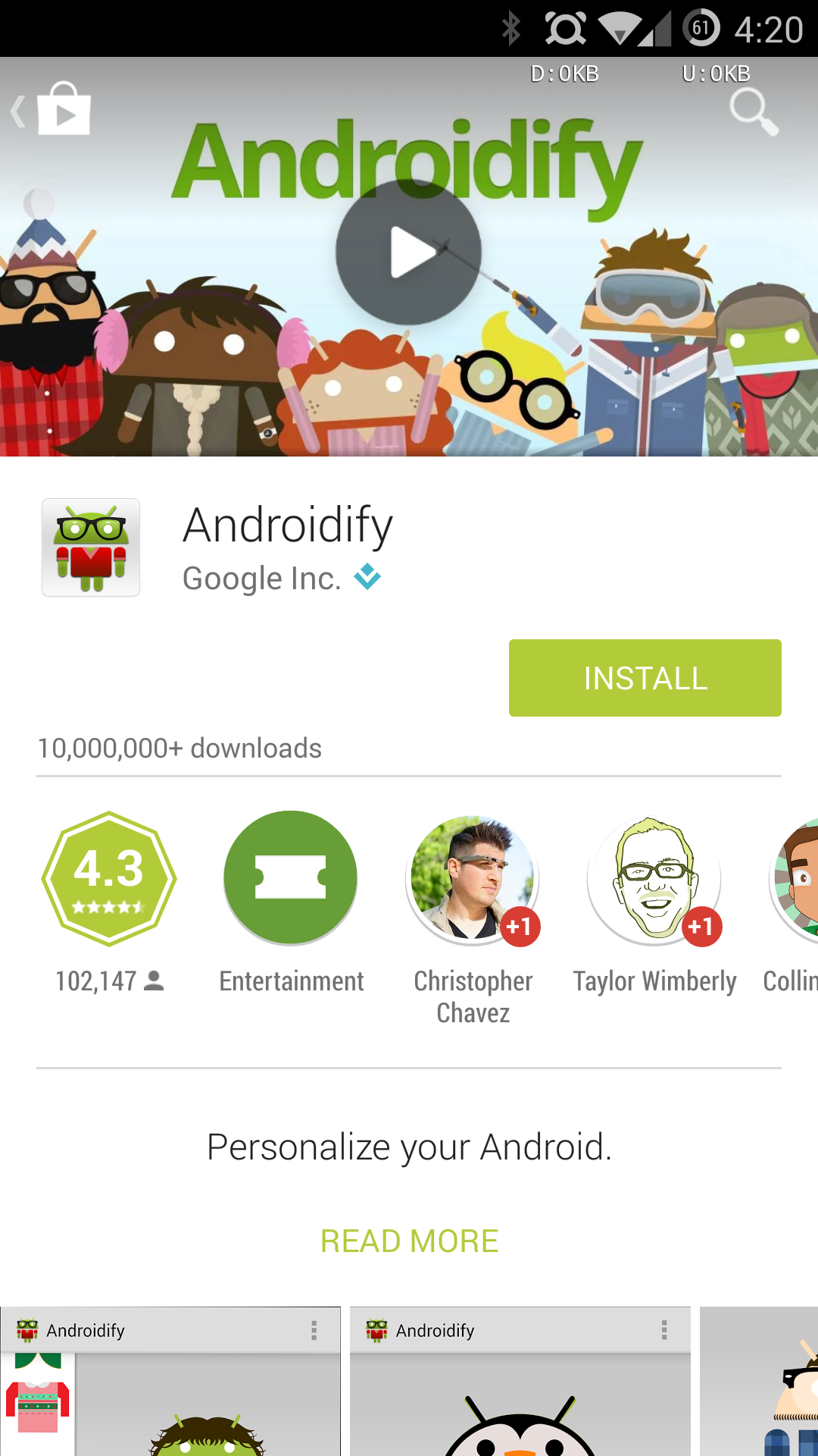 The Play Store Now Shows Prominent And Colorful Badges For Download Numbers