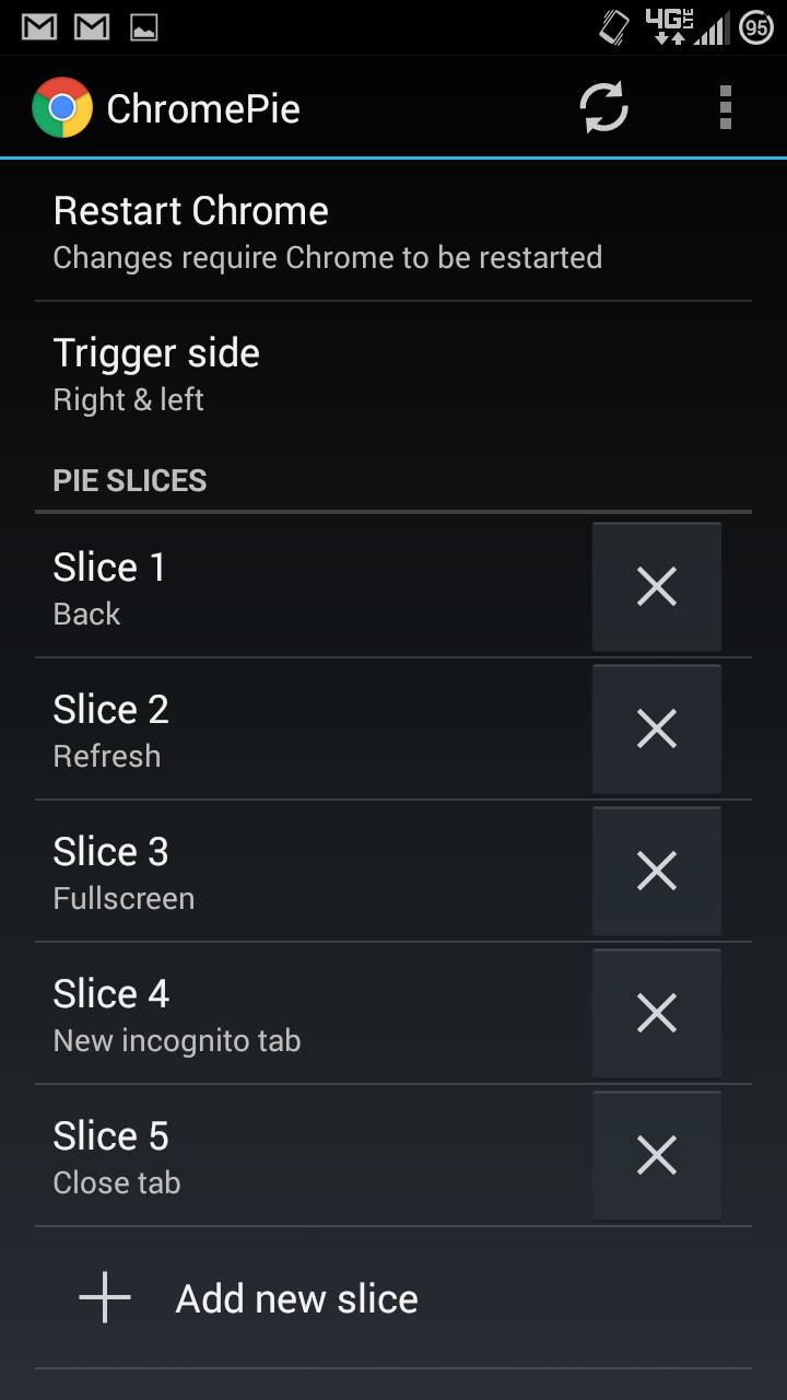 ChromePIE Xposed Module Gives Rooted Users Customizable Swipe-In Controls For Chrome