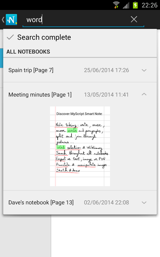 MyScript Smart Note Uses Super-Smart Handwriting Recognition To Make ...