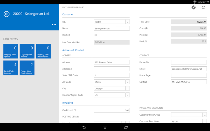 Microsoft Releases Dynamics NAV Android App For Enterprise Adoption