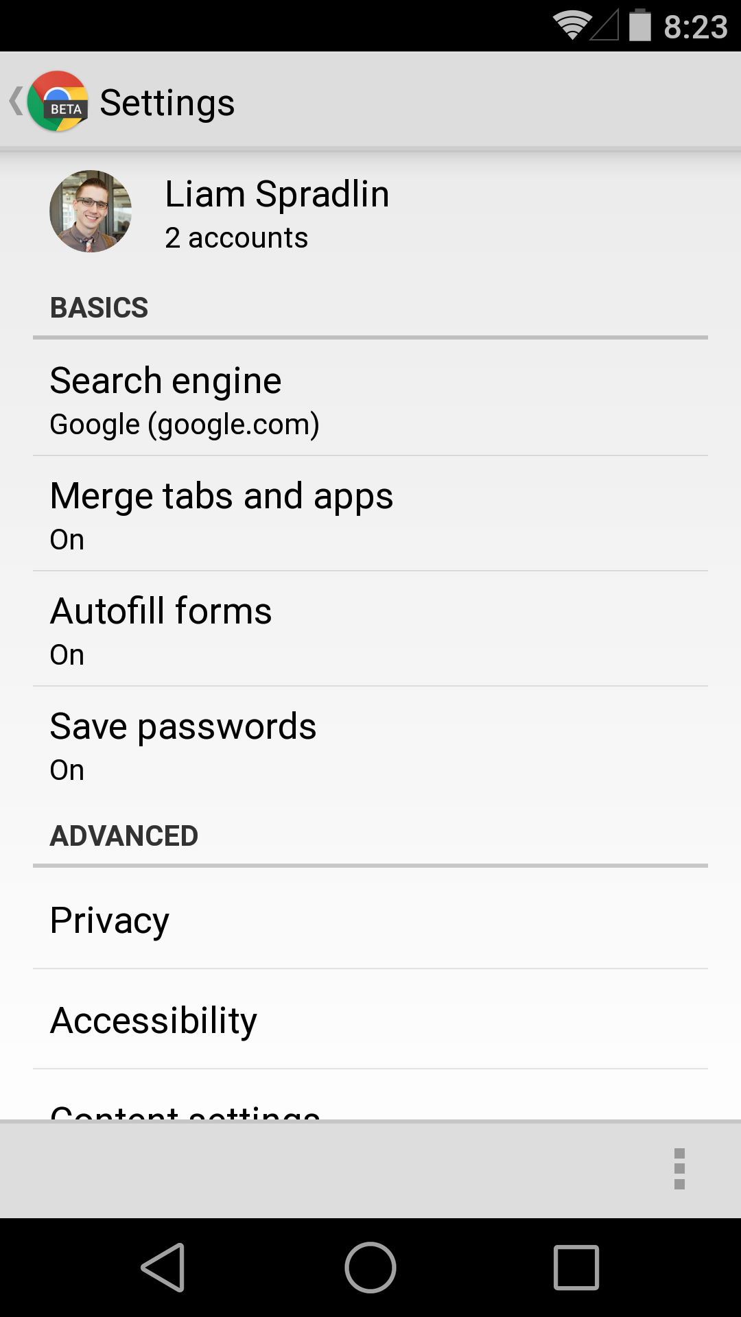 Chrome Beta 38 Adds Touch To Search Option, 'Merge Tabs And Apps', New ...