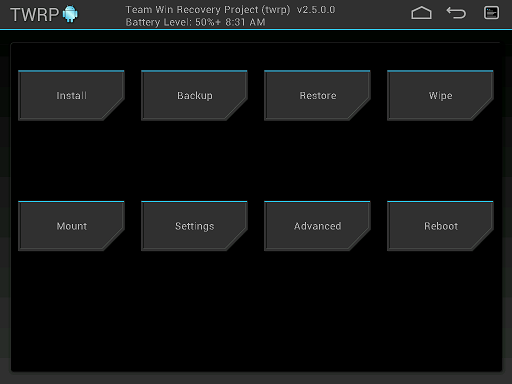 Team Win Recovery Project (TWRP) Version 2.8 Arrives With Plenty Of New ...