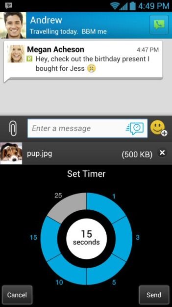 Latest BBM Update Lets You Retract Messages, Delete Chat Content After ...