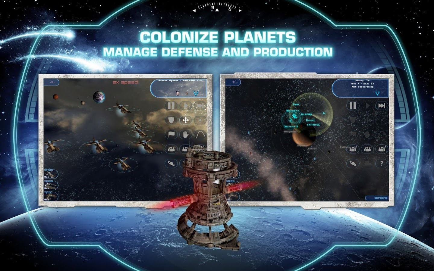 Classic 3D Space Strategy Game Haegemonia: Legions Of Iron Comes To Android