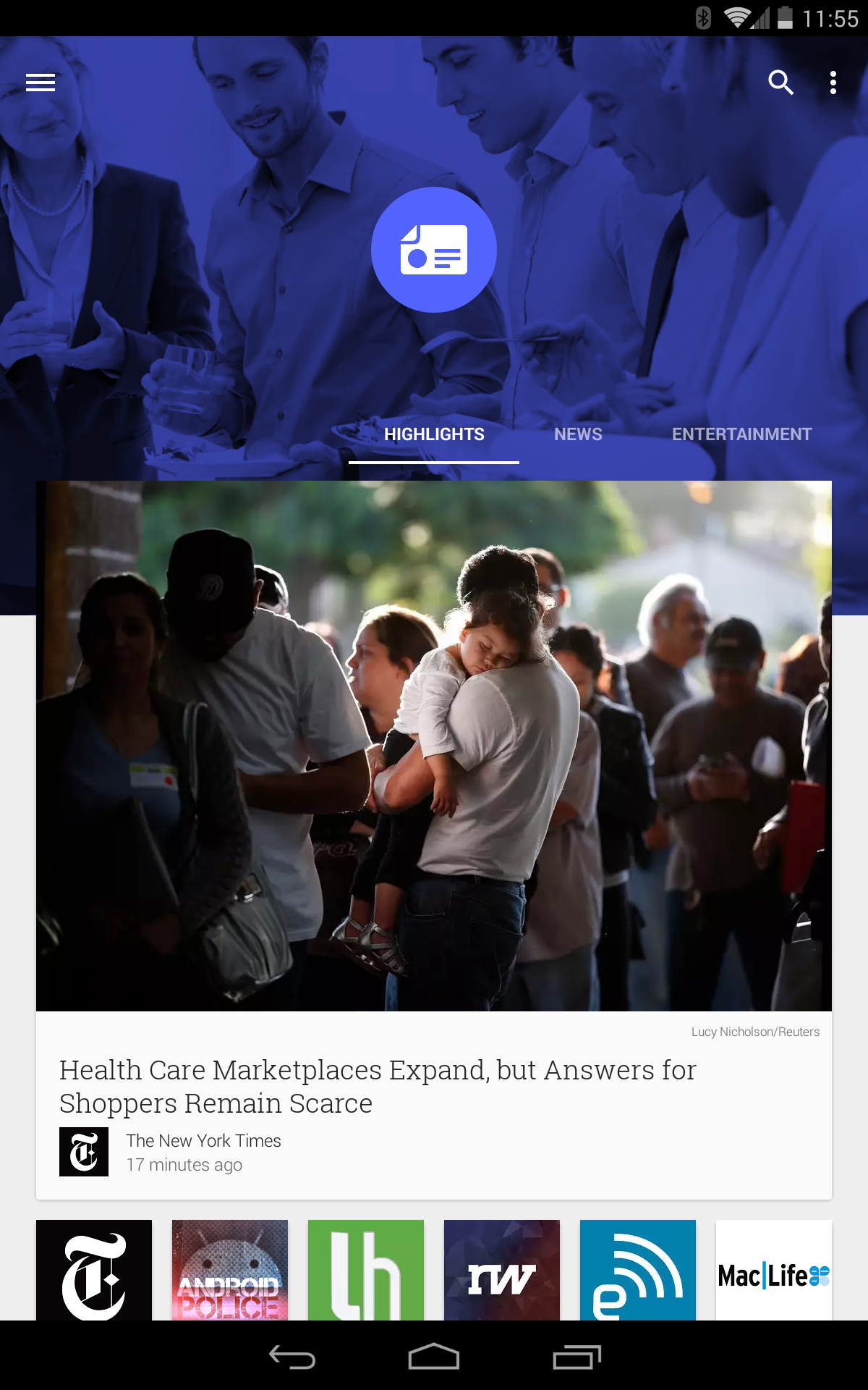 [APK Download] Google Play Newsstand Gets A Material Makeover, Improved ...