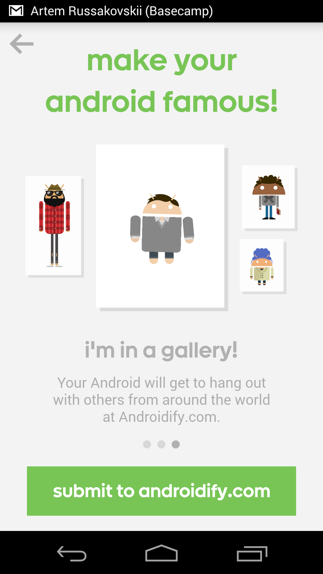 Androidify Updated To v2.0 With New UI And Accessories, Sharing As ...