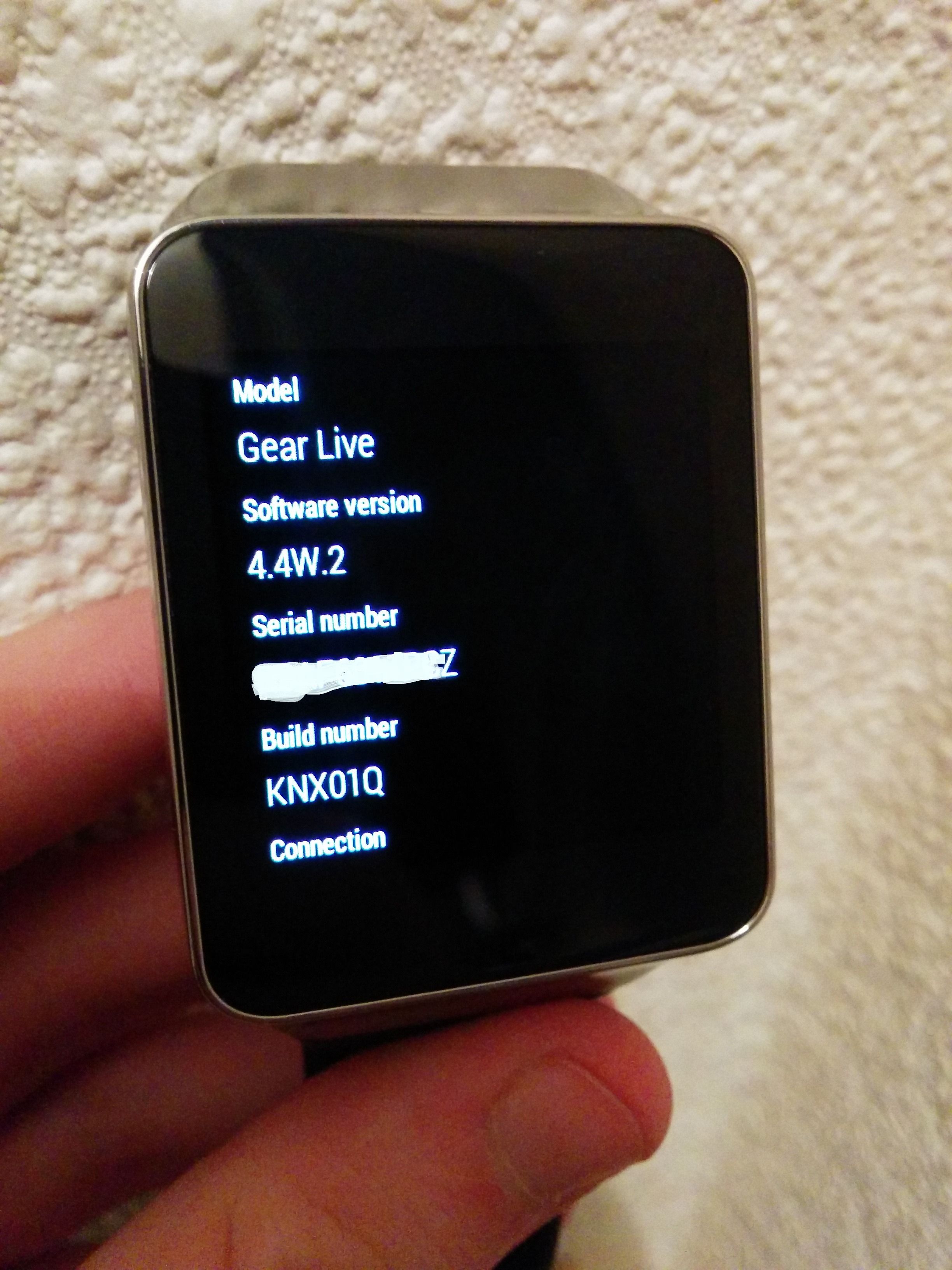 Samsung Gear Live Is Also Getting Updated To Android Wear 4.4W.2