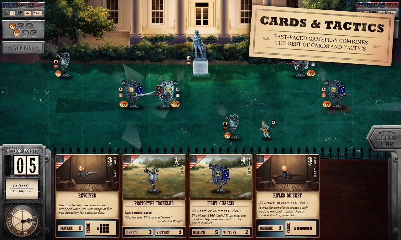 Civil War Steampunk Strategy Game Ironclad Tactics Jumps From PC To Android