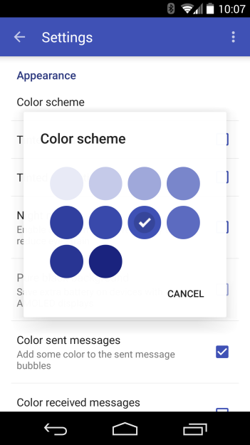 QKSMS Is A Colorful And Modern Android Text Messaging Client That Pops ...