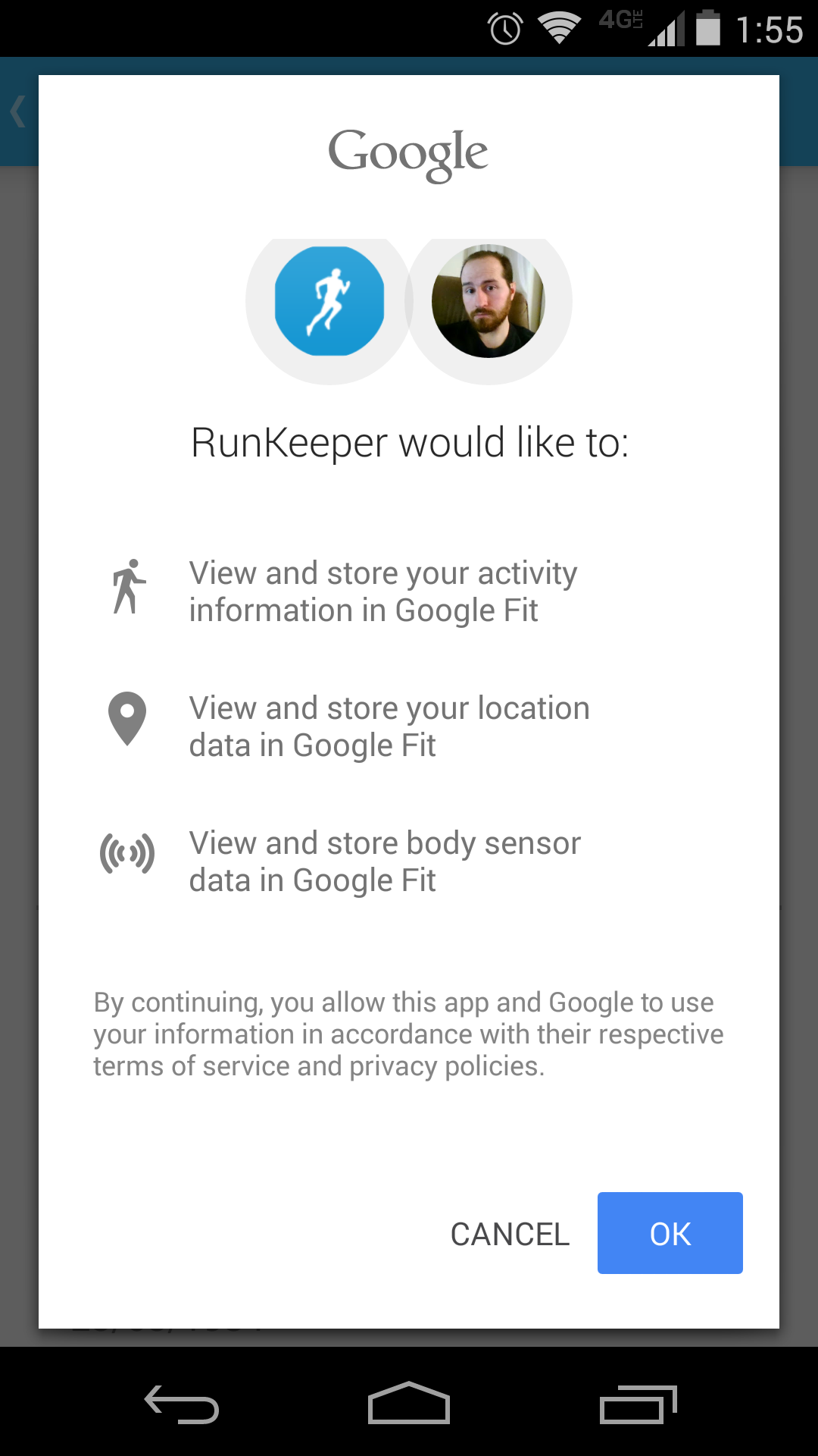 RunKeeper Updated With Google Fit Integration