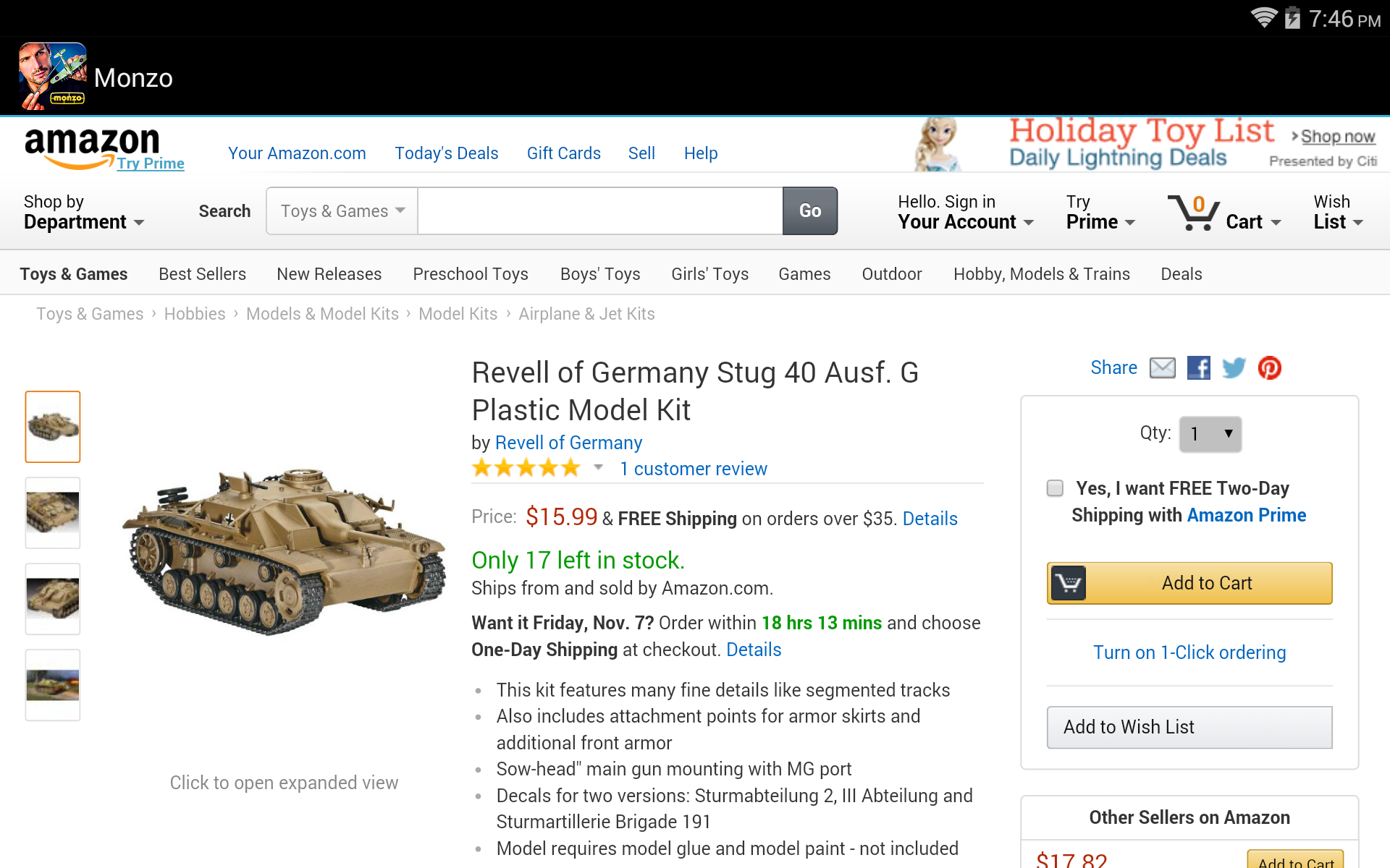 MONZO From Madfinger Lets You Assemble Fake Revell Model Kits For Real ...