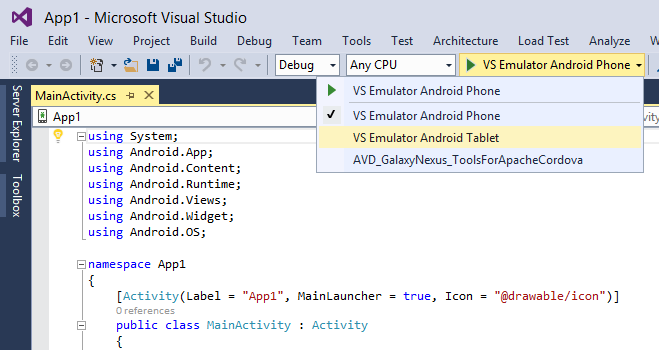 Microsoft Releases Visual Studio Preview With Android Support, Includes ...