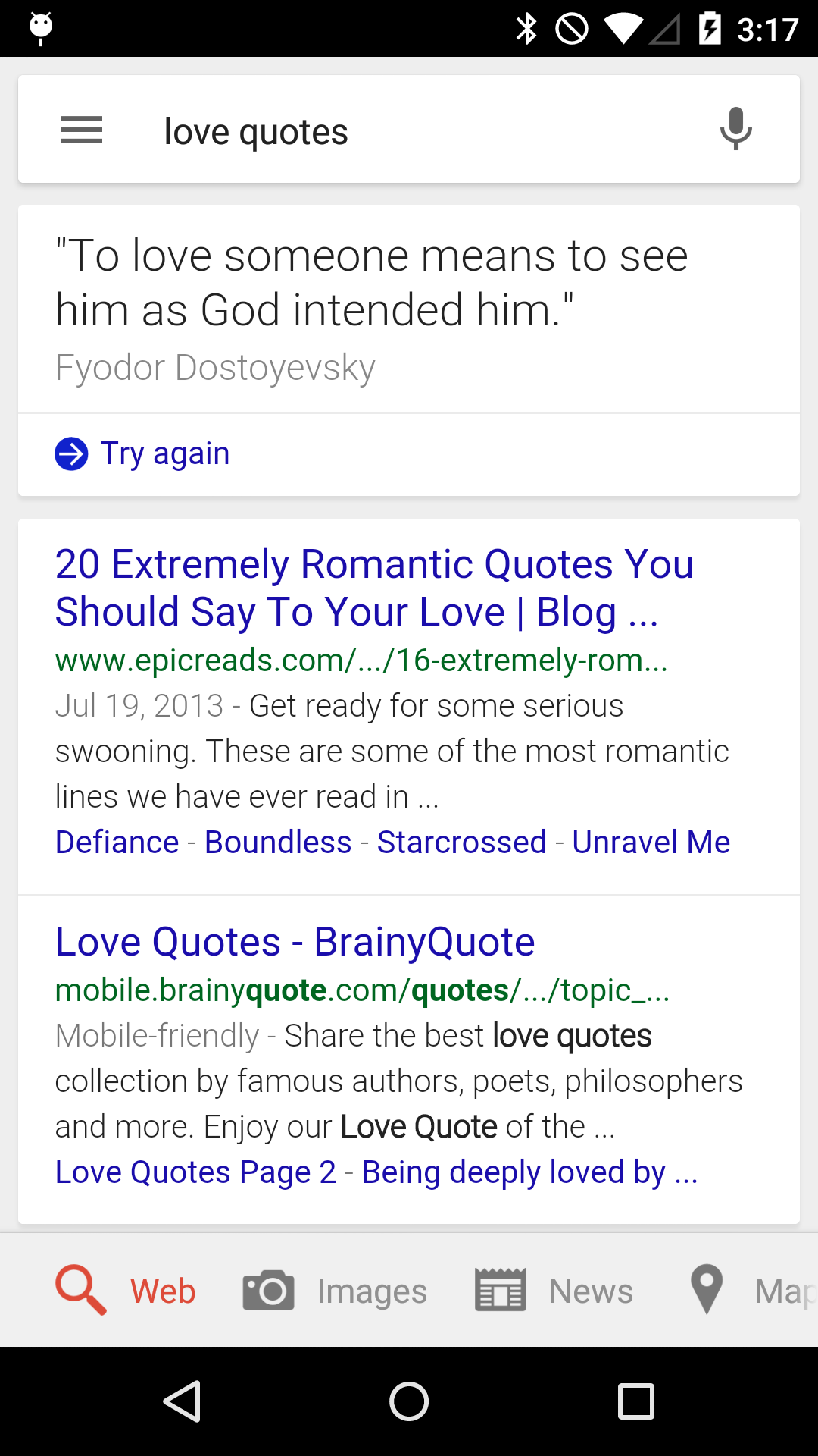 Google Gets Romantic, Sits Behind You, And Whispers Love Quotes In Your Ear