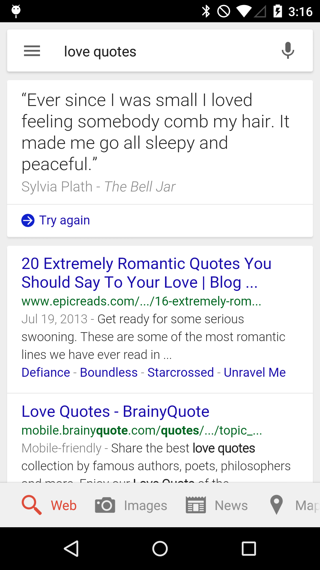 Google Gets Romantic, Sits Behind You, And Whispers Love Quotes In Your Ear