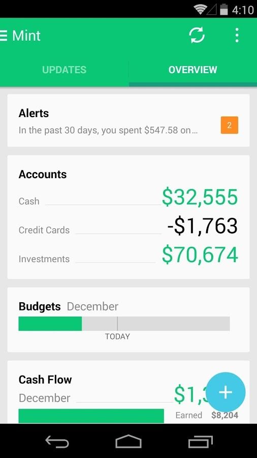 Mint App Gets Yet Another Redesign With Some Material Touches And A New ...