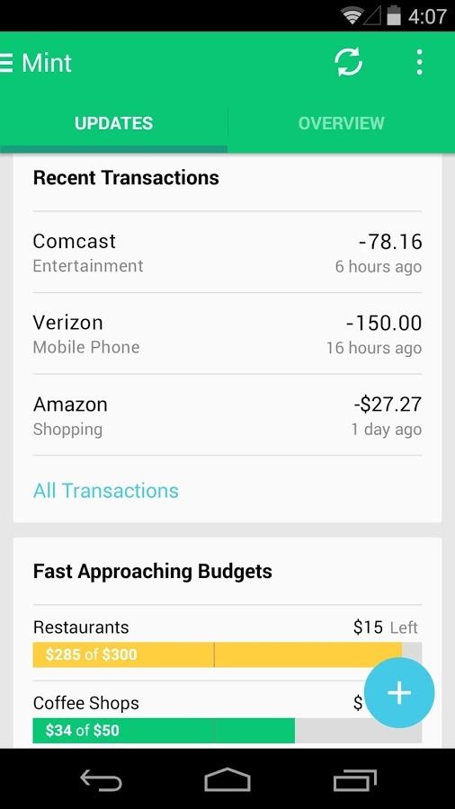 Mint App Gets Yet Another Redesign With Some Material Touches And A New ...